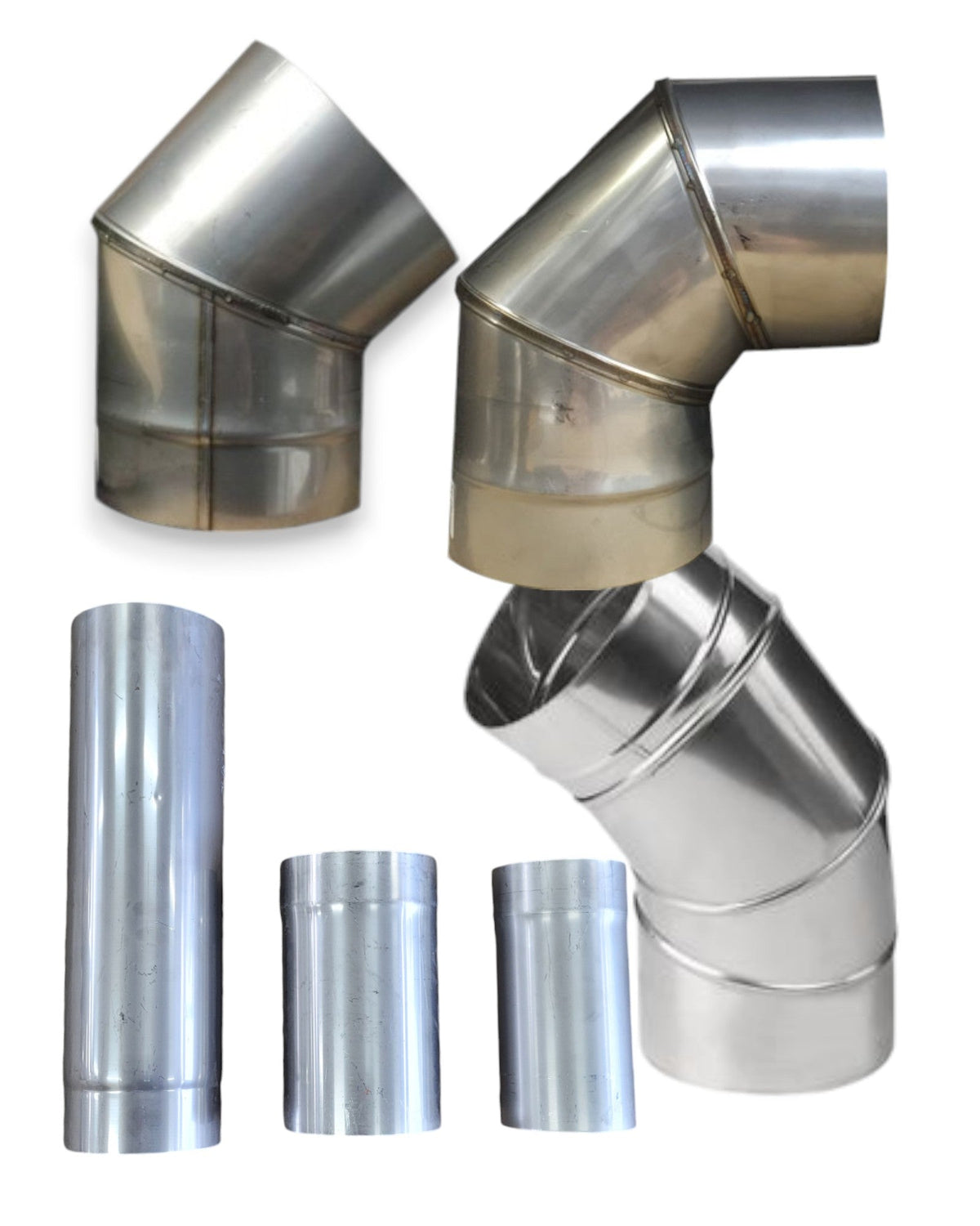Single Wall Stainless Steel Flue — Spratt Fireplaces