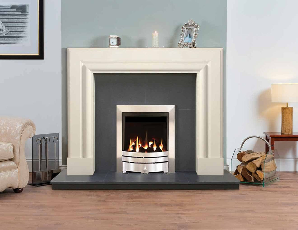 52" Monart Ivory Pearl Fireplace | Heat Design Ireland — Spratt Fireplaces