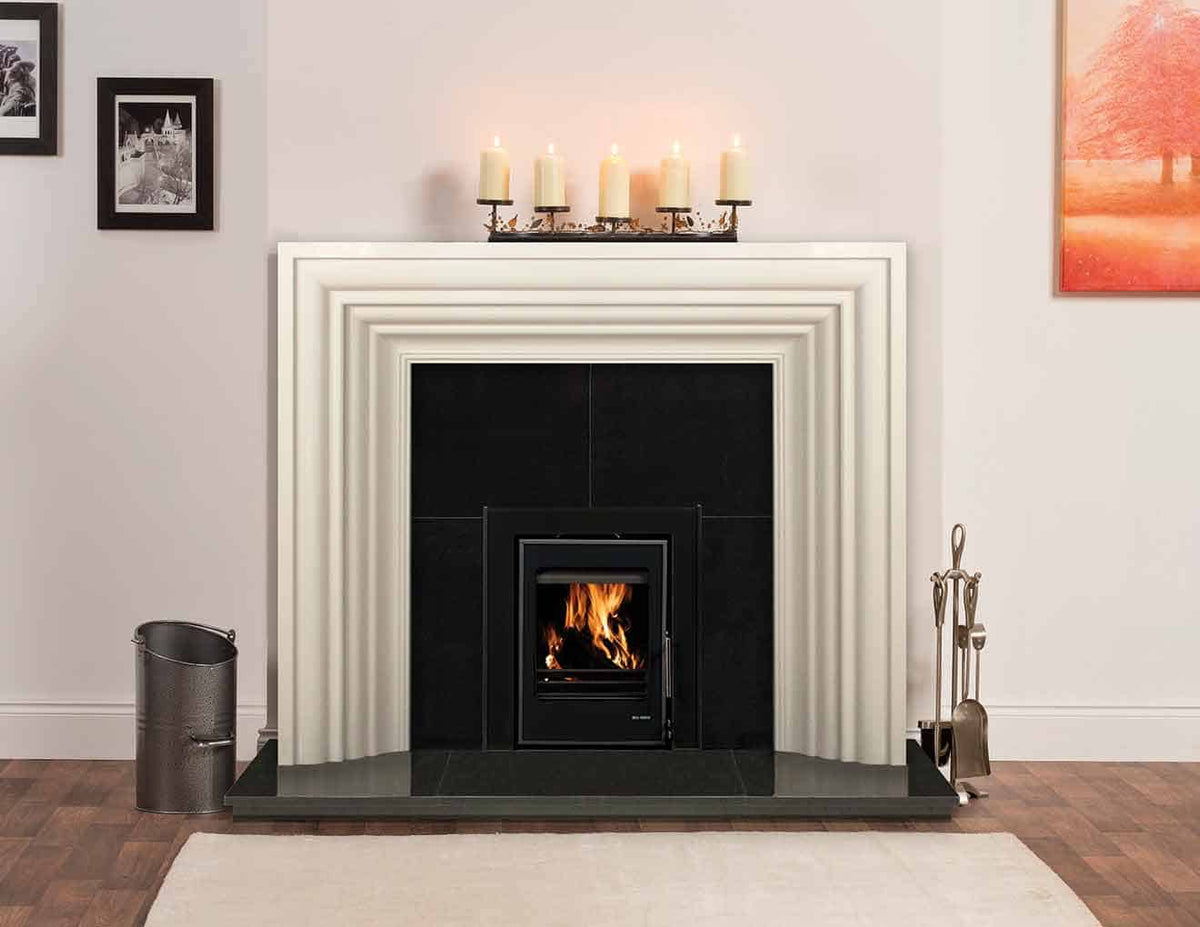 52" Brampton Ivory Pearl Fireplace — Spratt Fireplaces