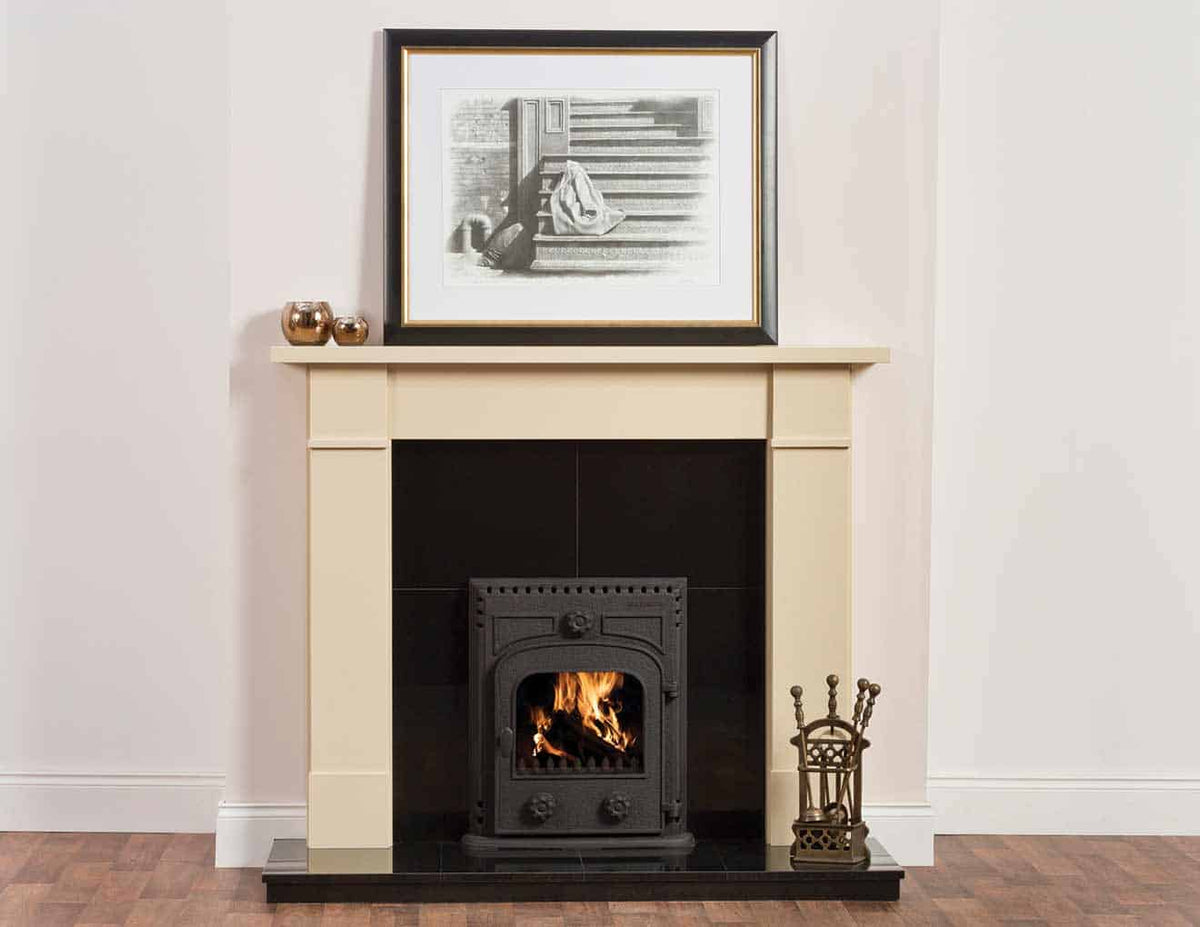 54" Helsinki Ivory Pearl Fireplace | Heat Design Ireland — Spratt ...