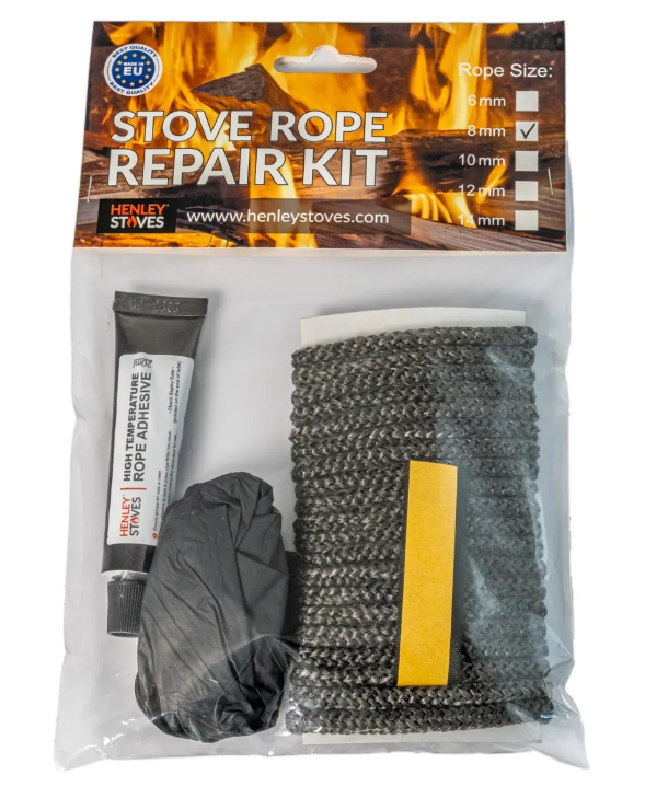 Henley 8mm x 2.5m Stove Rope Kit — Spratt Fireplaces