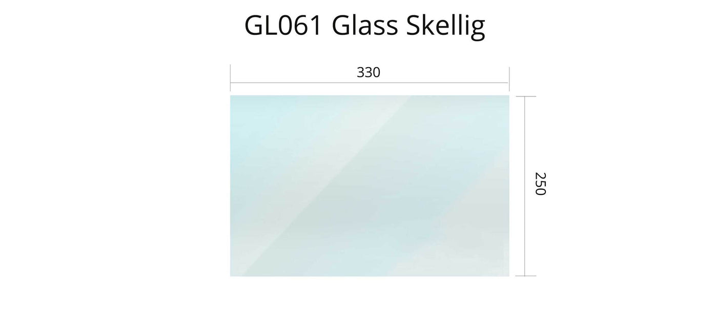 Henley Skellig Glass — Spratt Fireplaces