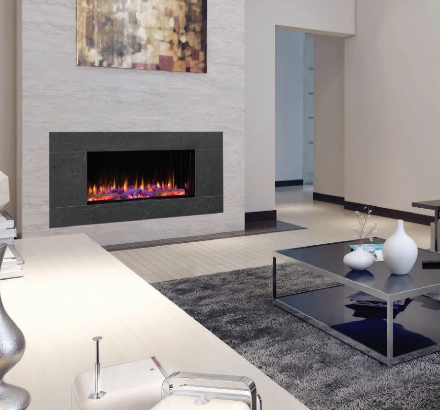 Iconic 1600 Electric Fire – 1.6 Metre Wide Media Wall Electric ...