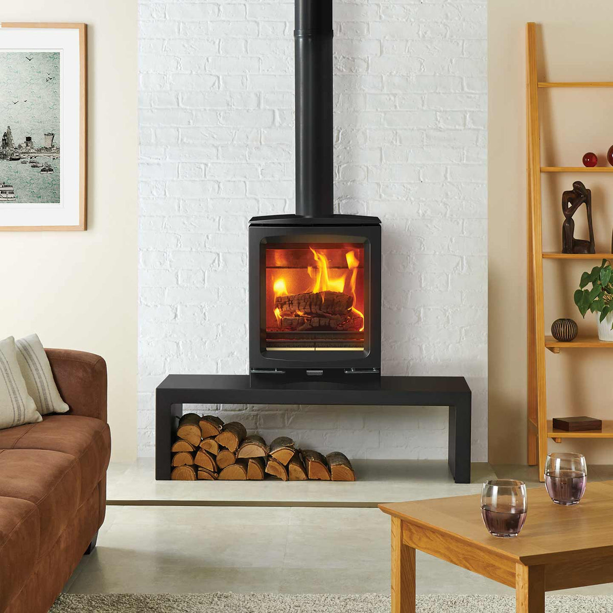 Stovax Vogue Midi Eco Stove — Spratt Fireplaces