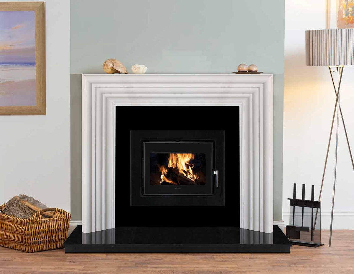 52" Heritage Ivory Pearl Fireplace | Heat Design Ireland — Spratt Fireplaces