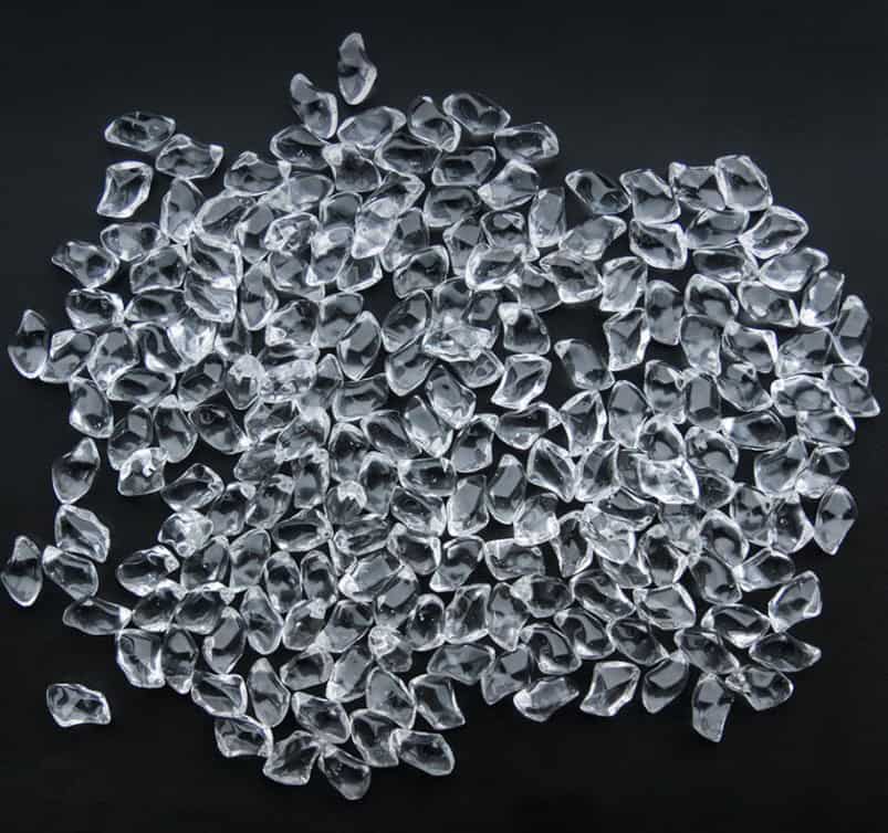 Decorative Glass Stones (transparent) — Spratt Fireplaces
